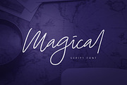 Magical Script, a Script Font by vuuuds | Creative Market