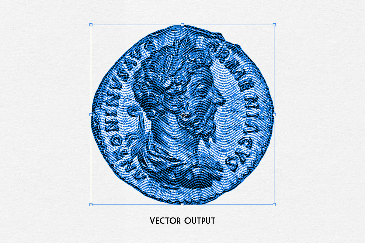 Engraving Studio Hatching Effect, an Action Add-On by DesignRocket