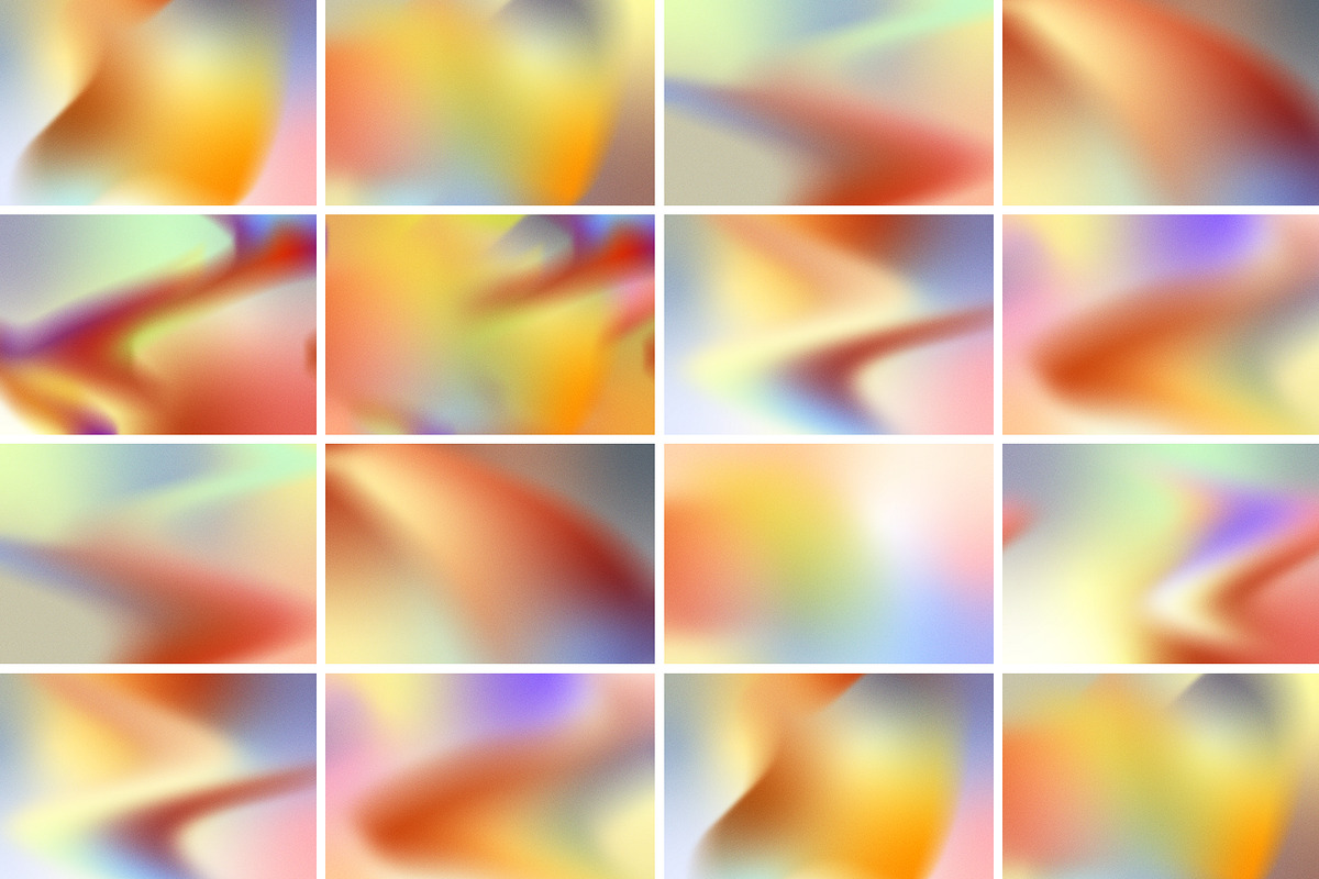 Dreamy Gradients vol 2, a Texture Graphic by Andrew Skoch Design