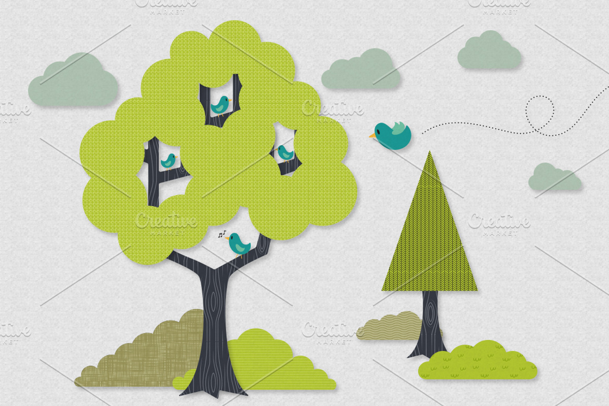 20 Illustrator Texture Patterns, a Brushes & More by Dandylyon Designs ...