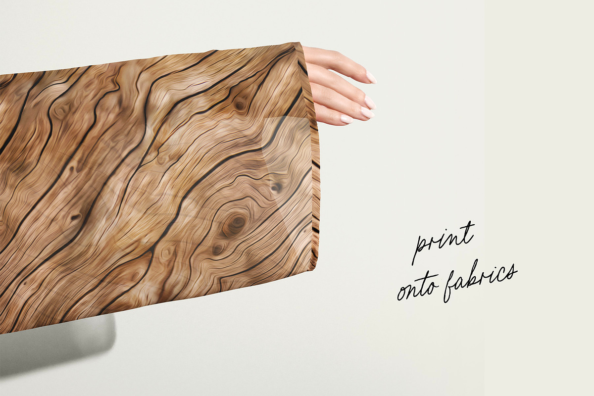 Woodgrain Seamless Pattern, a Pattern Graphic by Leysa Flores