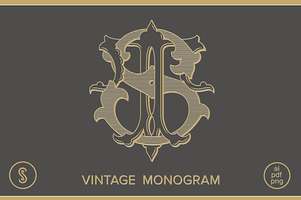 SW Monogram WS Monogram, a Branding & Logo Template by Shuler Studio