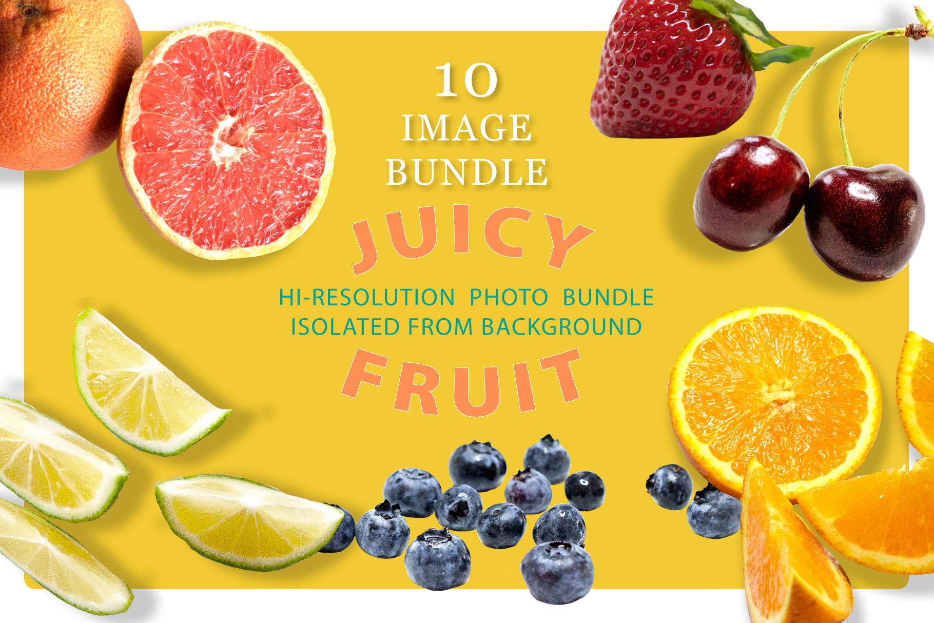 Juicy Fruit 10 Photo Bundle, a Food & Drink Photo by CC CREATIVE CO