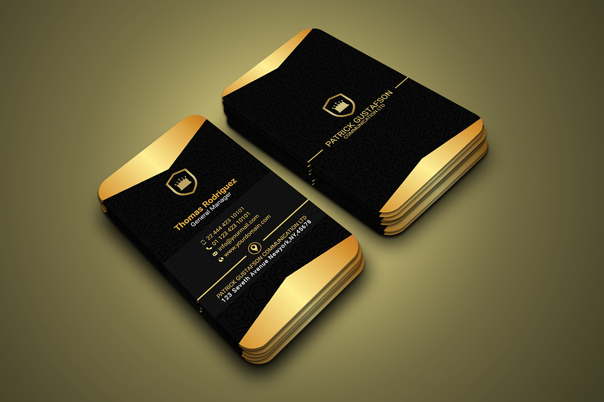 Consulting Firm Business Card, a Business Card Template by Smashing_Studio