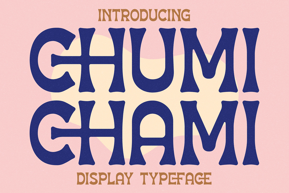 Chumi Chami Display Typeface Font, a Sans Serif Font by Storytype Studio