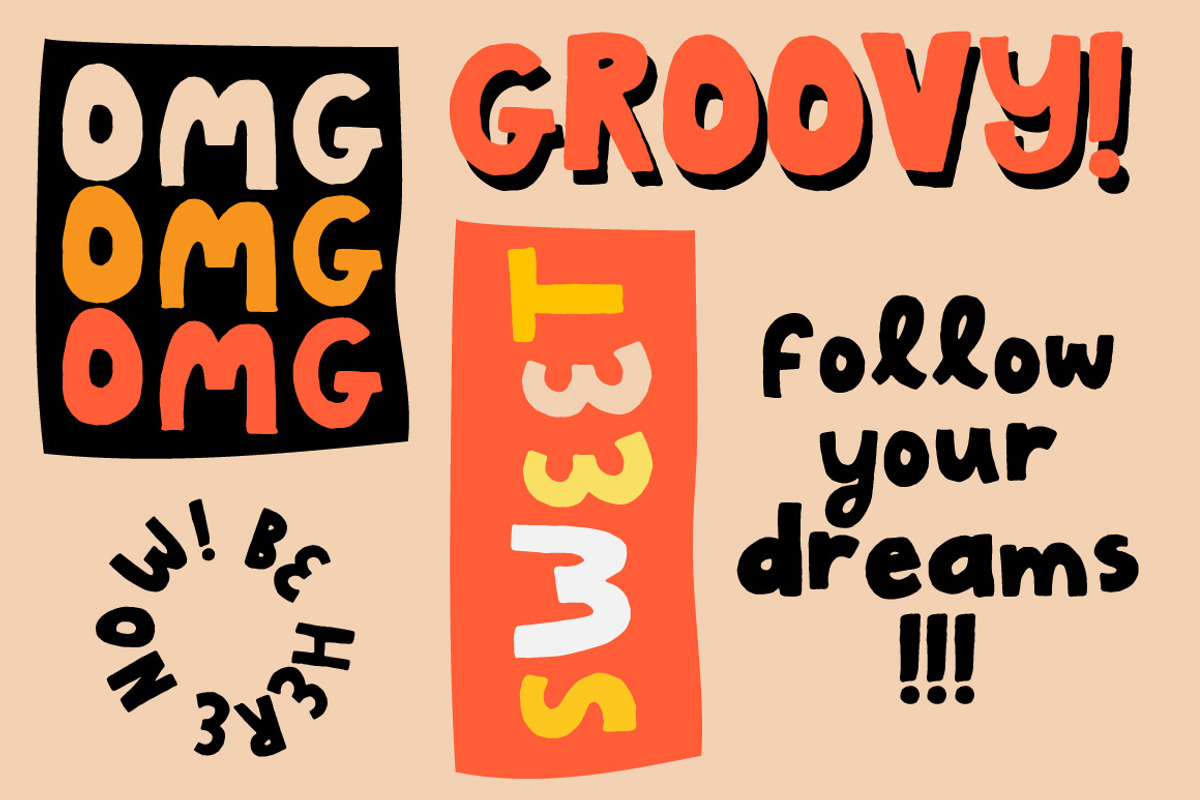 Treehouse Font, a Handwritten Font by Lemonade Pixel