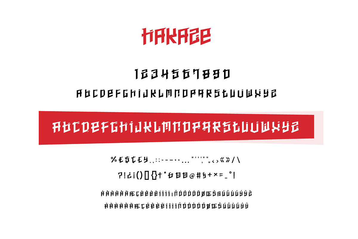 Hakaze Font