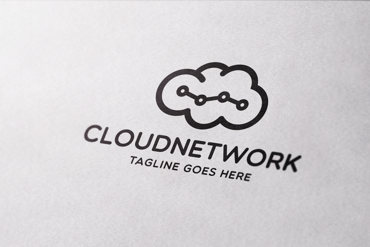 Cloud Network Logo Template, a Branding & Logo Template by Rekisaurus