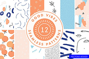 Good Vibes - Patterns, a Pattern Graphic by Shh! Maker Design