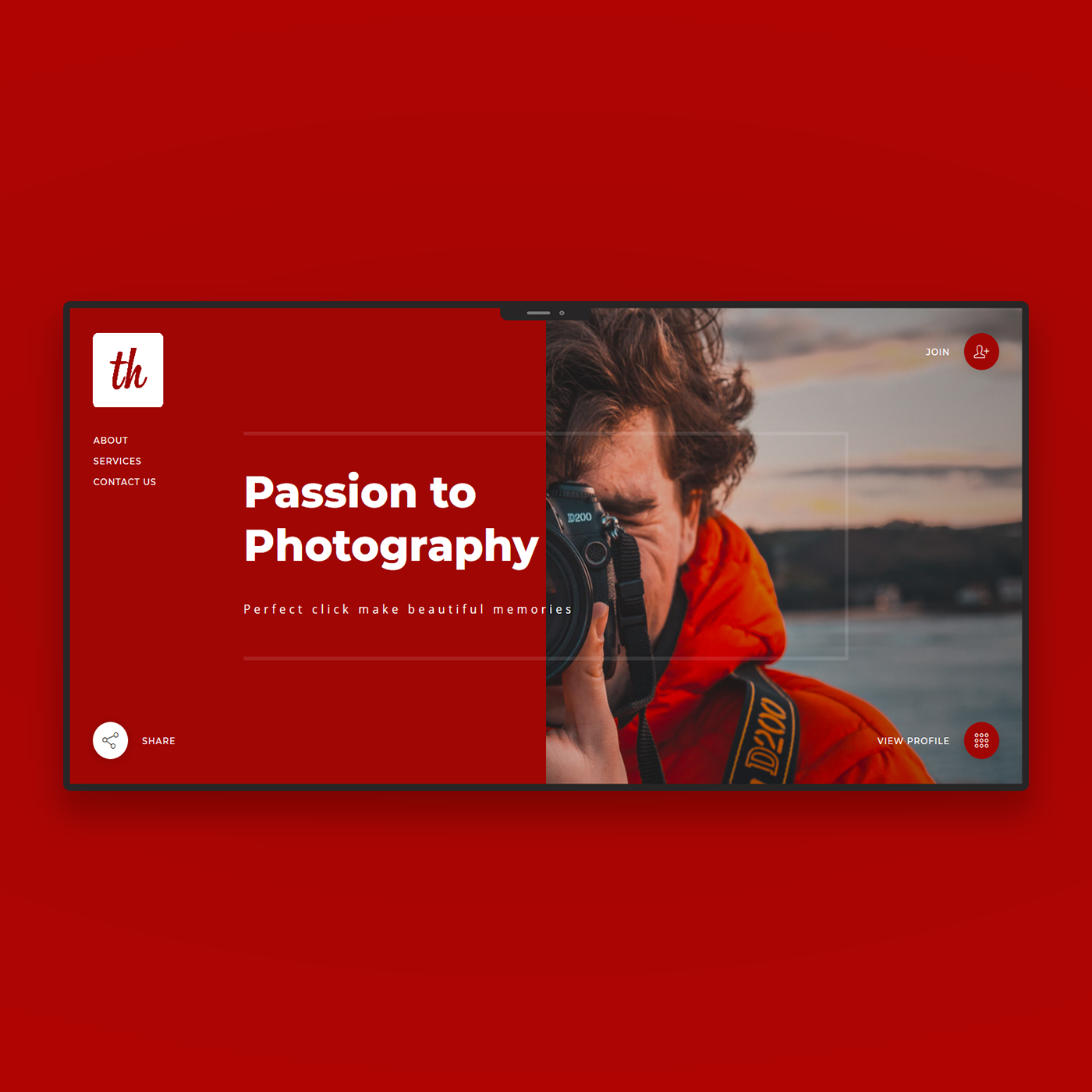 TH - Creative Portfolio Template, a Bootstrap Template by Restart ...