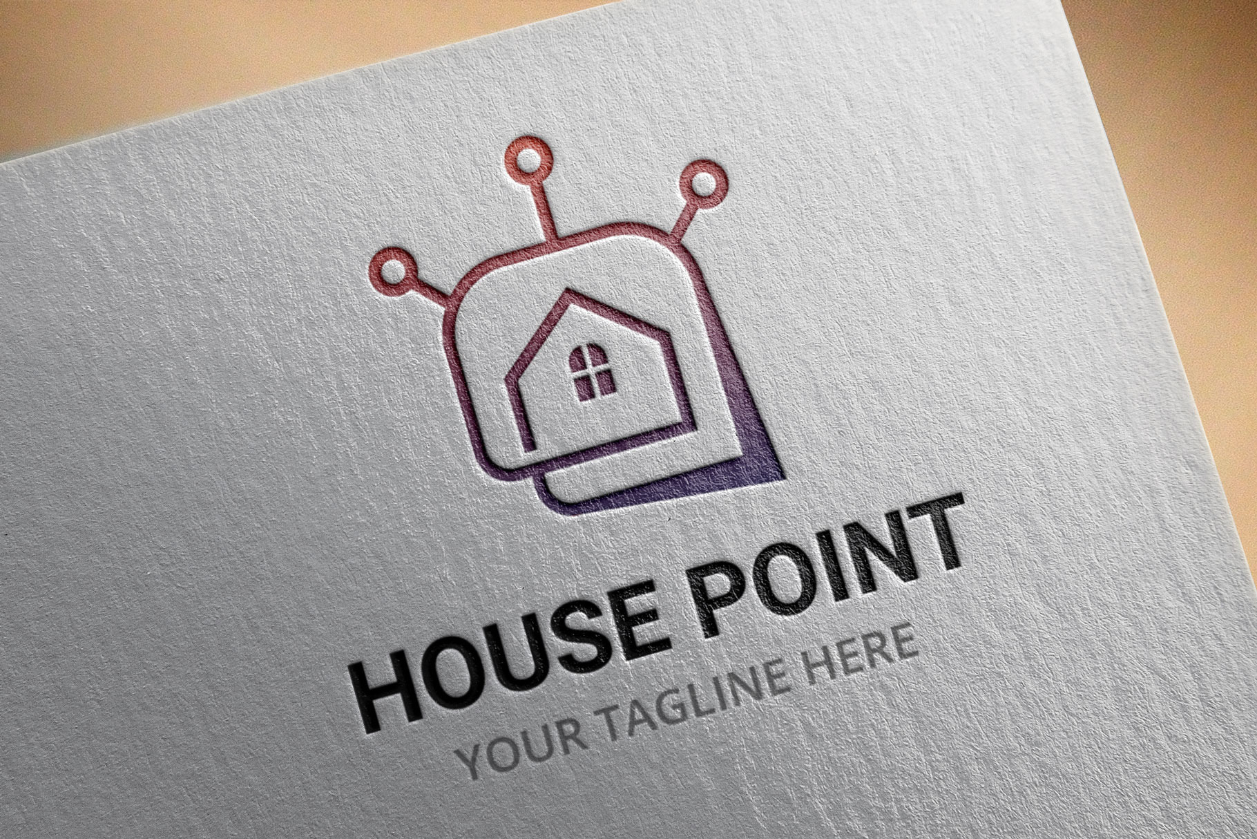 House Point Logo Template, a Branding & Logo Template by BdThemes