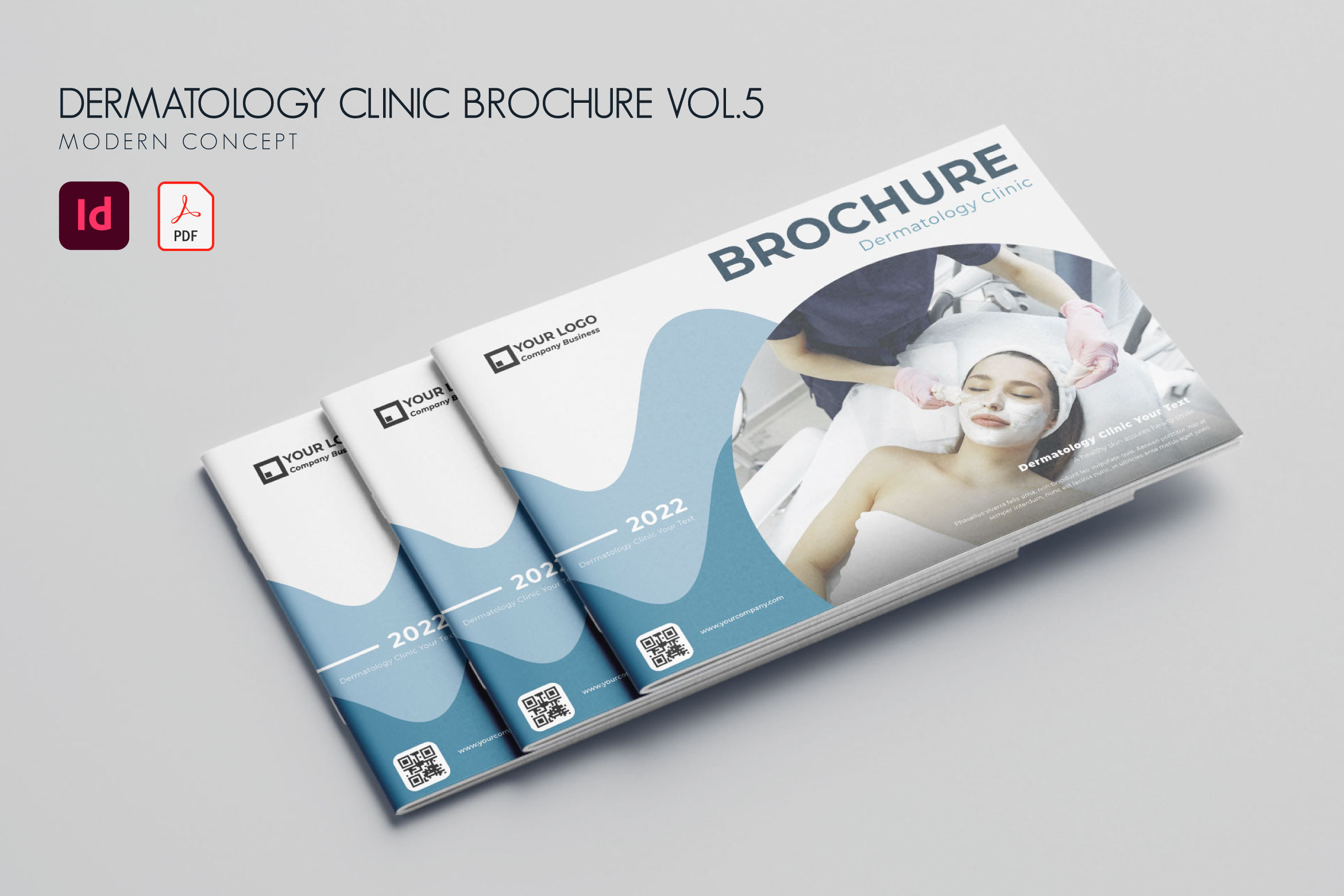 Dermatology Clinic Brochure Vol.5 | Creative Market