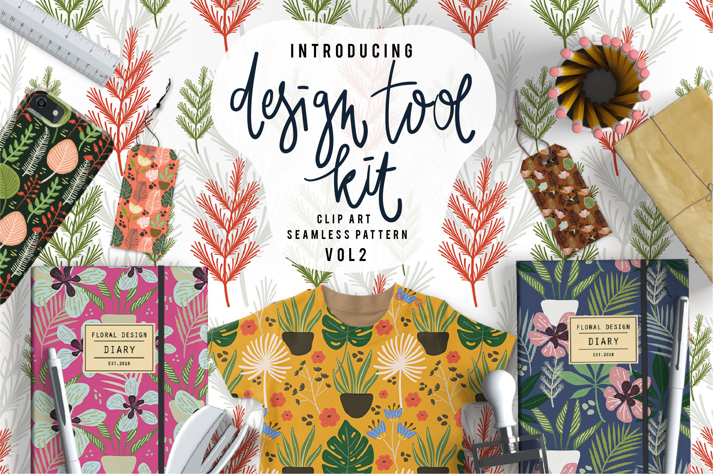 Design Toolkit Vol. 2, a Pattern Graphic by caocastudio