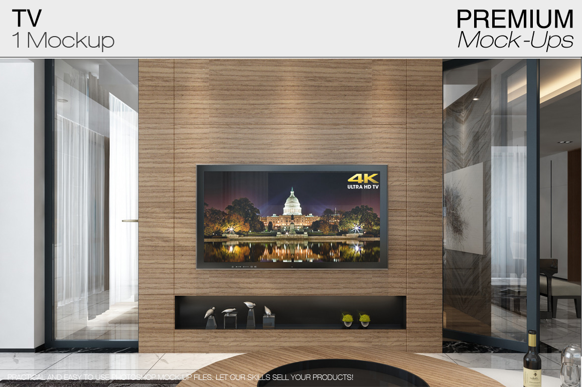 TV Mockup, a Household Mockup by mock-ups