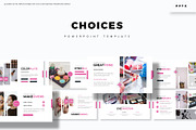 Choices - Powerpoint Template | Presentation Templates ~ Creative Market