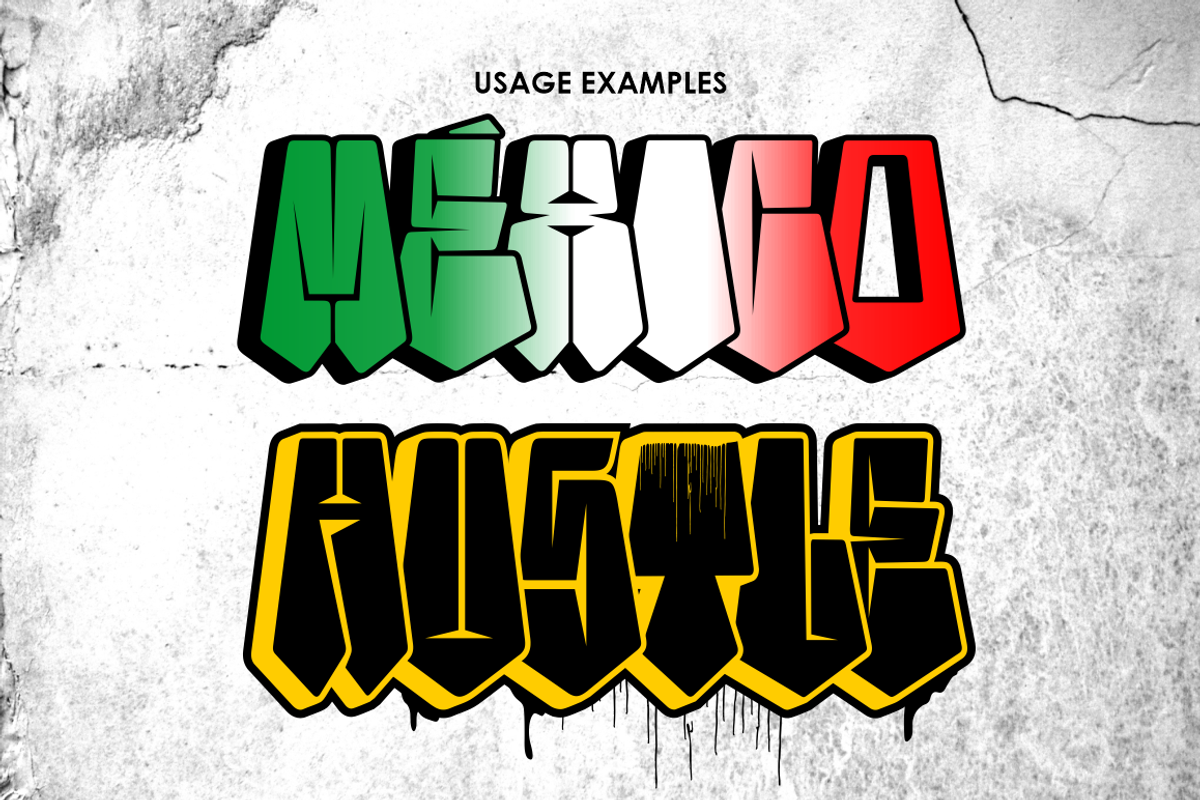 BLOCK LETTERS - TYPOGRAPHY FILE