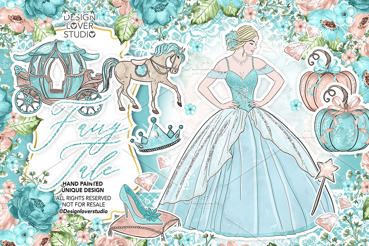 Fairy Tale design, an Illustration by designloverstudio