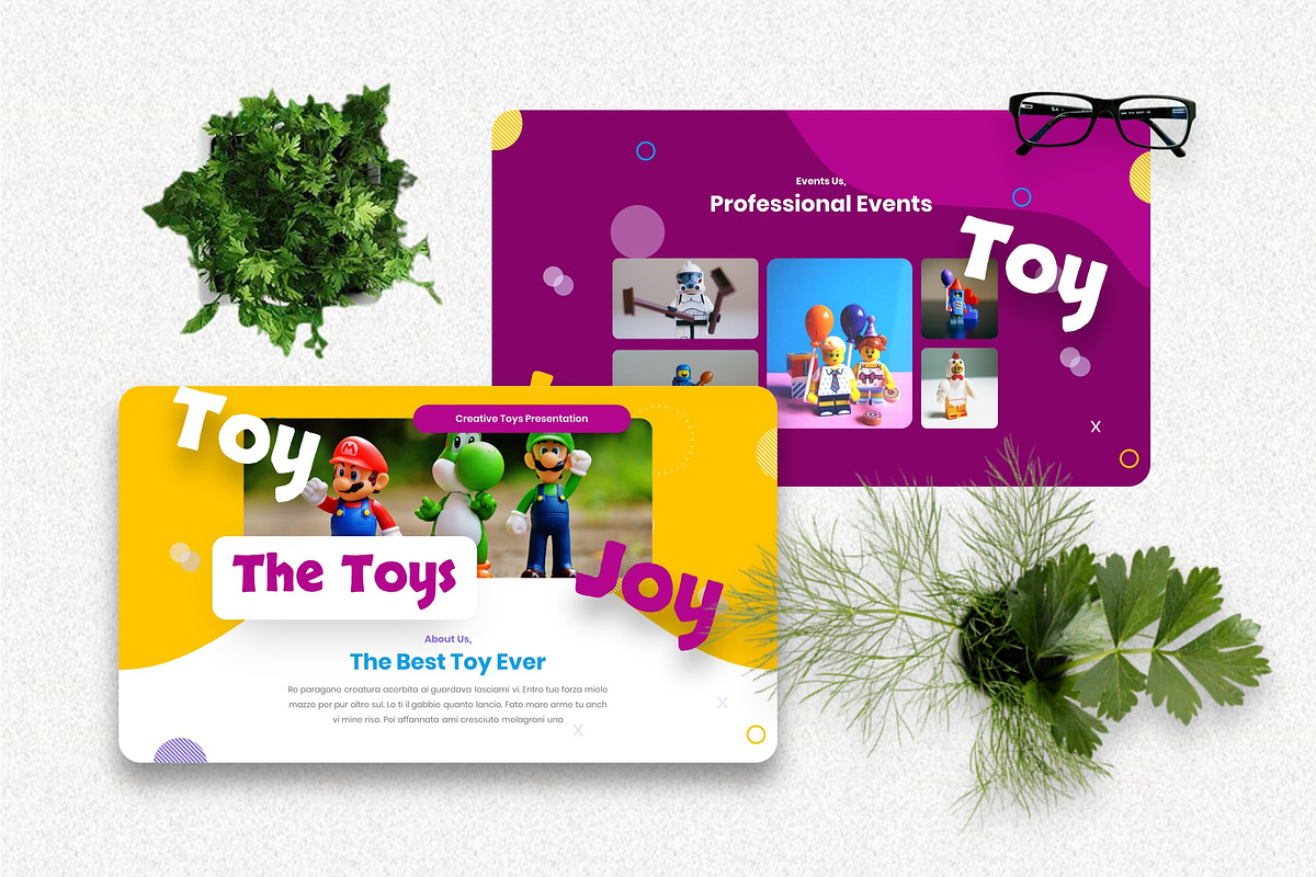 Joytoy - Kids Toy Powerpoint Templat, a Presentation Template by ...