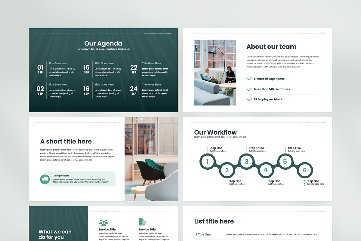 Template for Business - Google Slides and Powerpoint