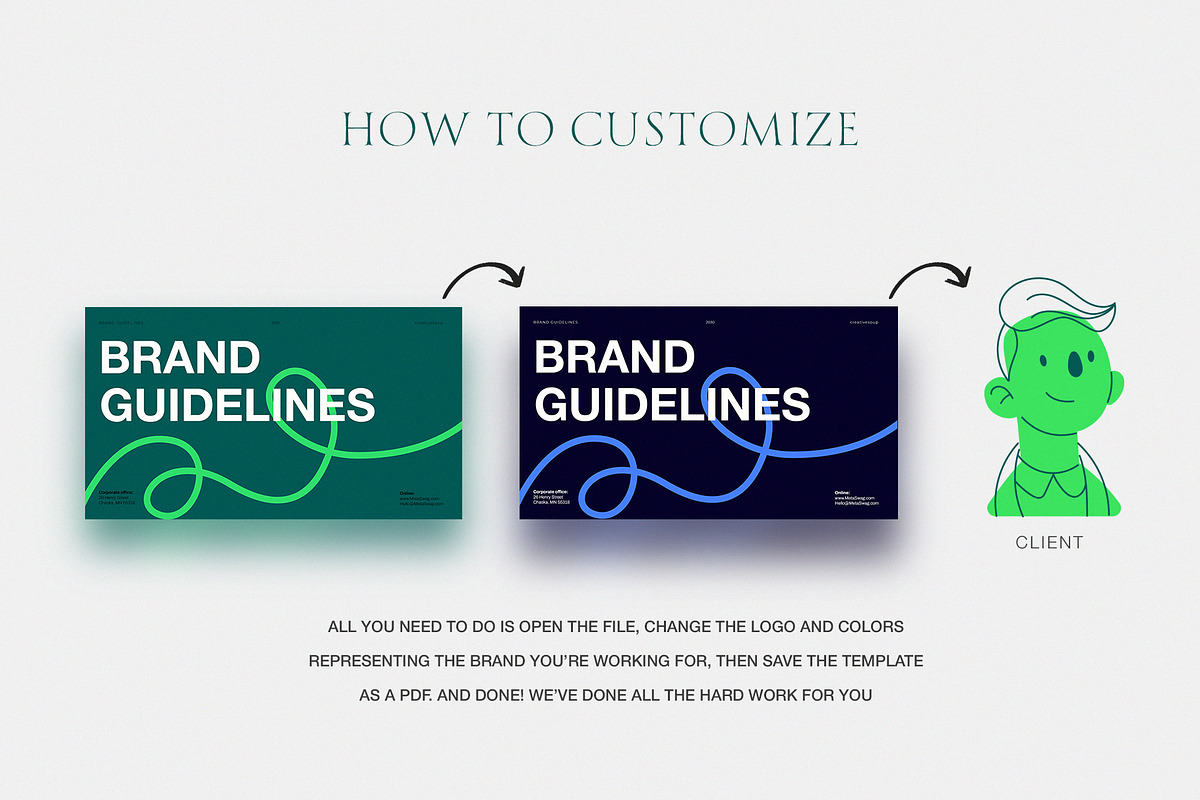 ORGANIC | Brand Guidelines Template