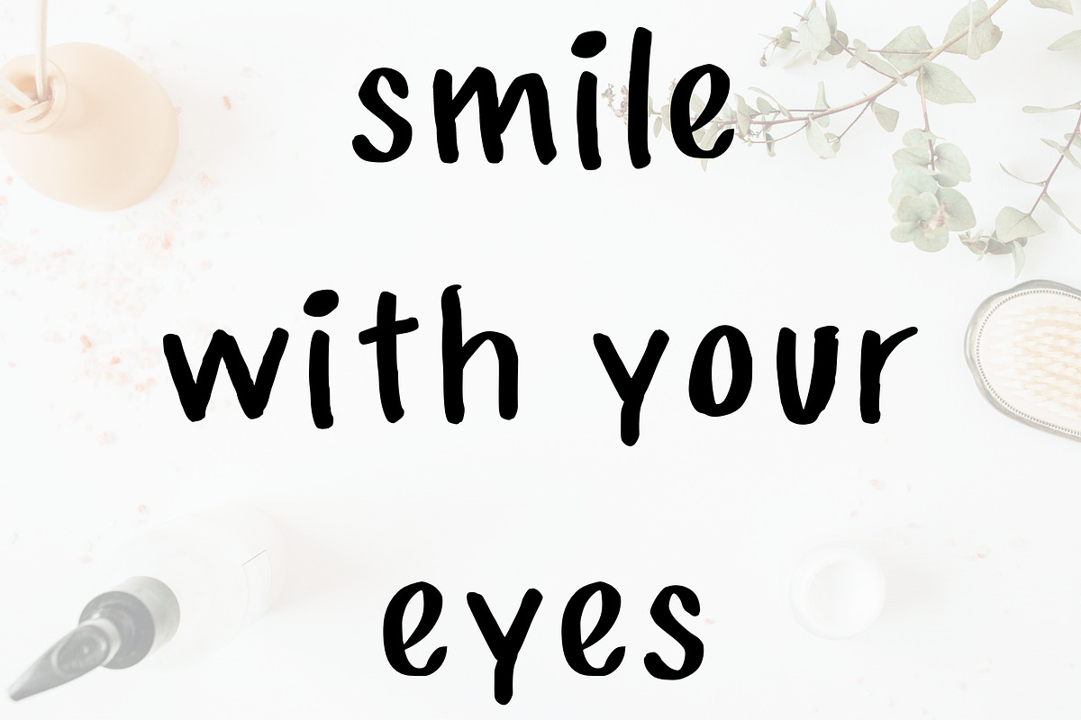 Smile big - Handwritten modern font, a Handwritten Font by Sk designs