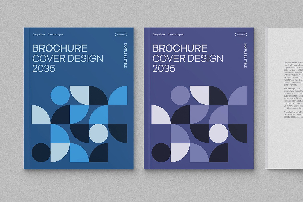 Brochure Cover Template, a Brochure Template by BrandPacks