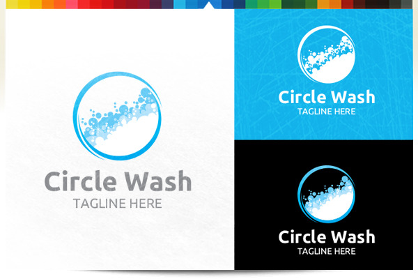 Circle Wash, a Branding & Logo Template by Acongraphic