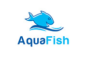 Aqua Fish Logo Template | Branding & Logo Templates ~ Creative Market
