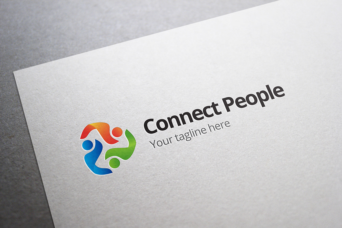 Social Media People Logo, a Branding & Logo Template by Arslan