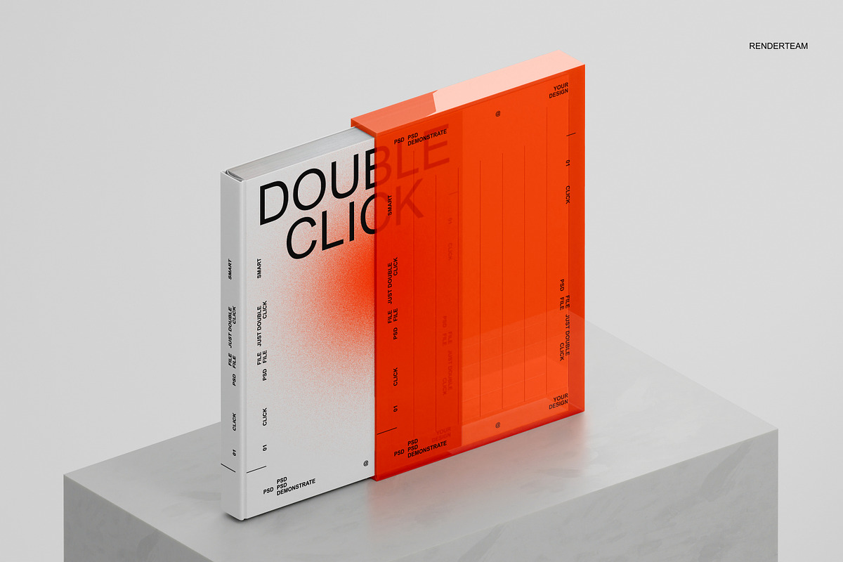 Book Mockup Set (6 PSD)