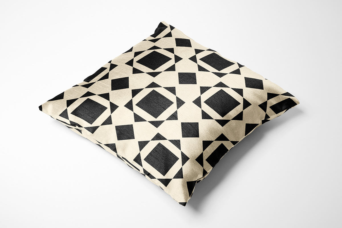 Geometric Monotone Pattern, a Wallpaper Graphic by MalyskaStudio