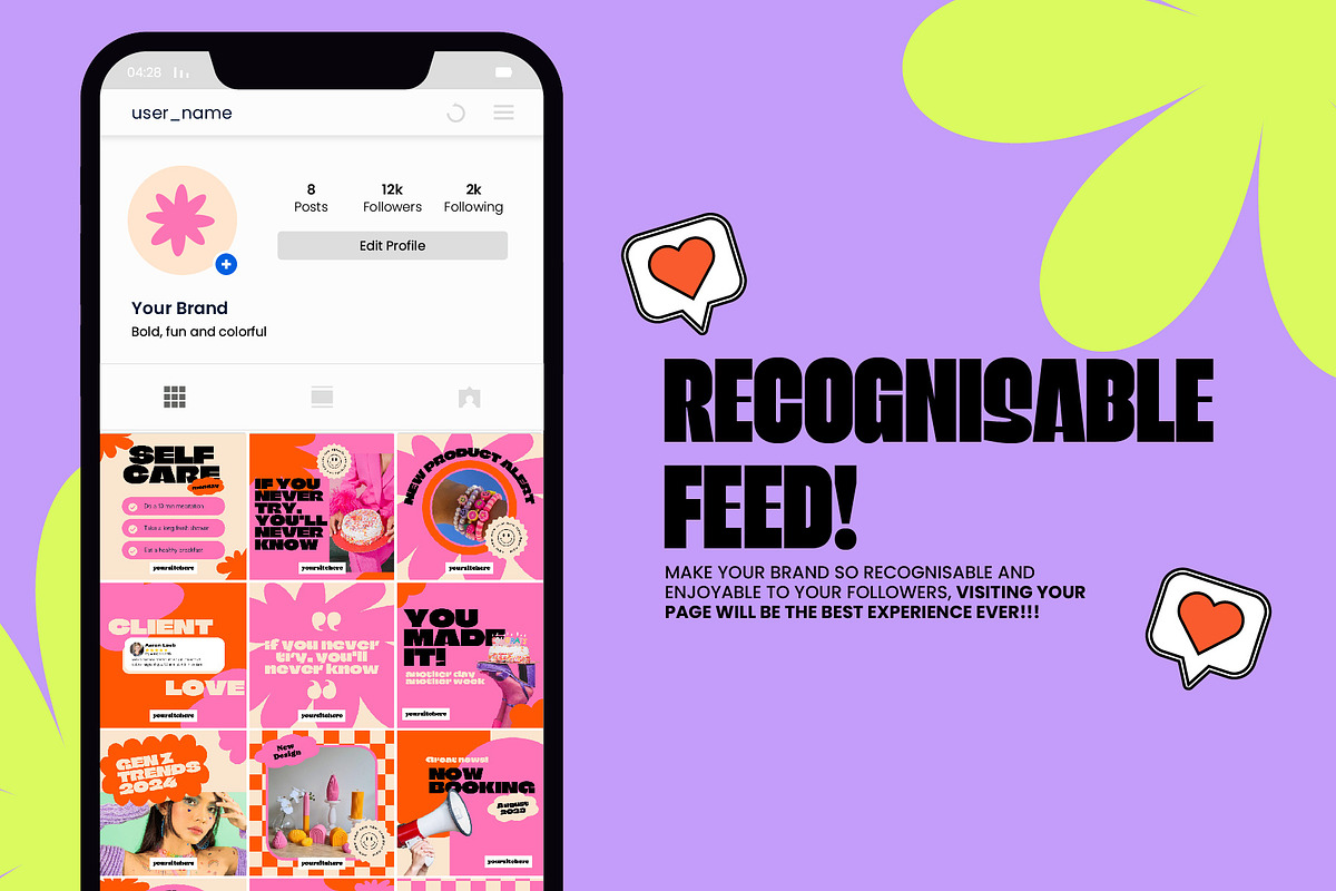 Bold Gen Z- Canva Templates, a Social Media Template by othersbyalex