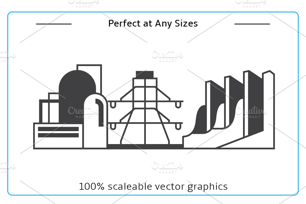 100 Electrical Icons Set, an Icon by Designfour