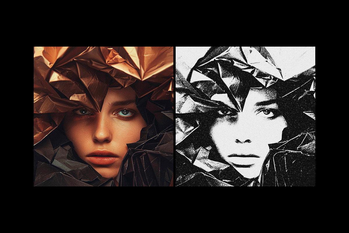 Old Print Photo Effect, a Layer Style Add-On by Design Squad