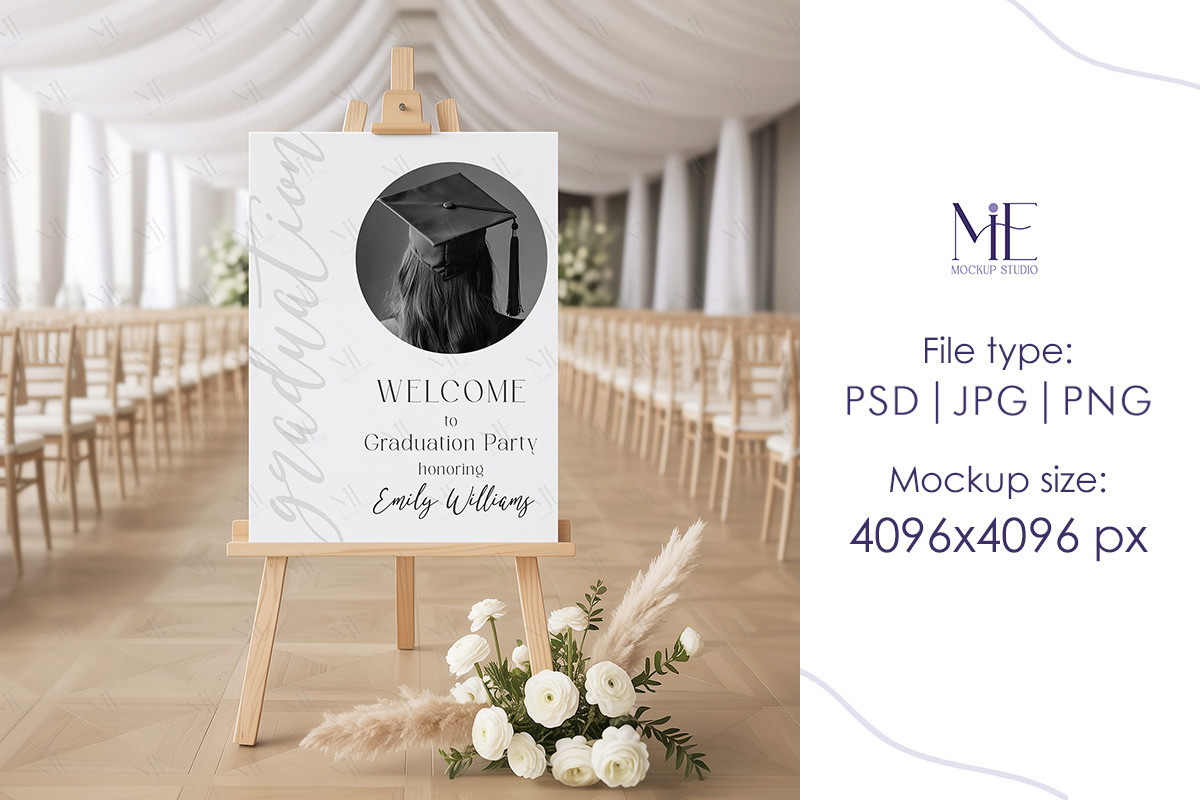 18x24 Ceremony Poster Canva Template