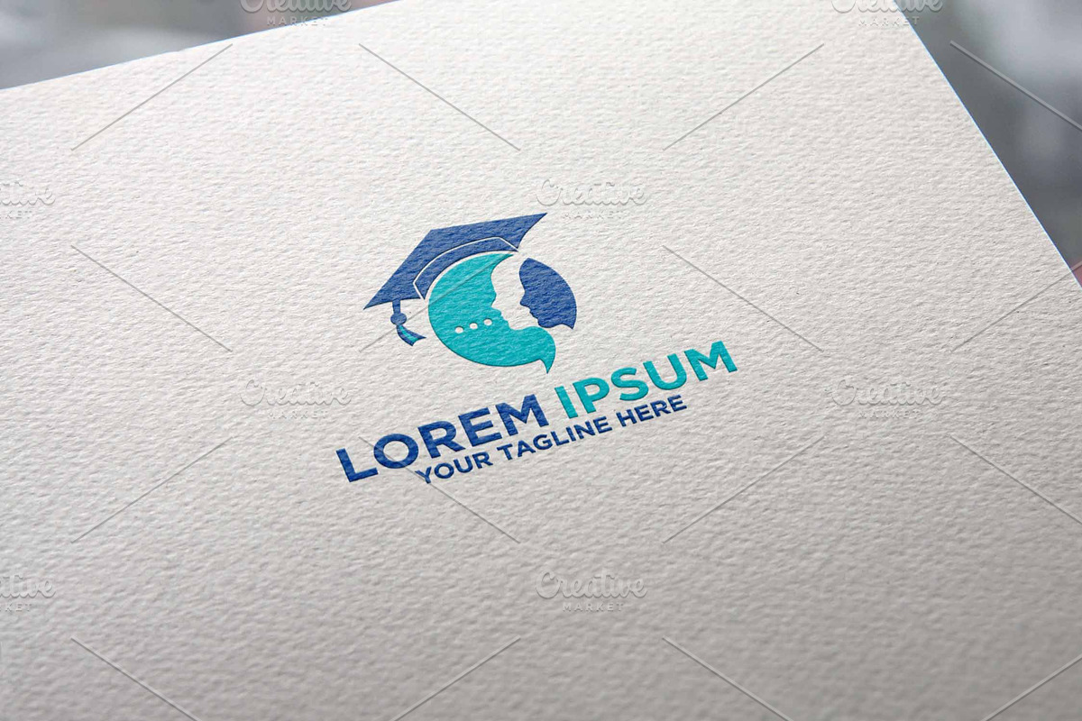 Speech School Education logo design, a Branding & Logo Template by ...