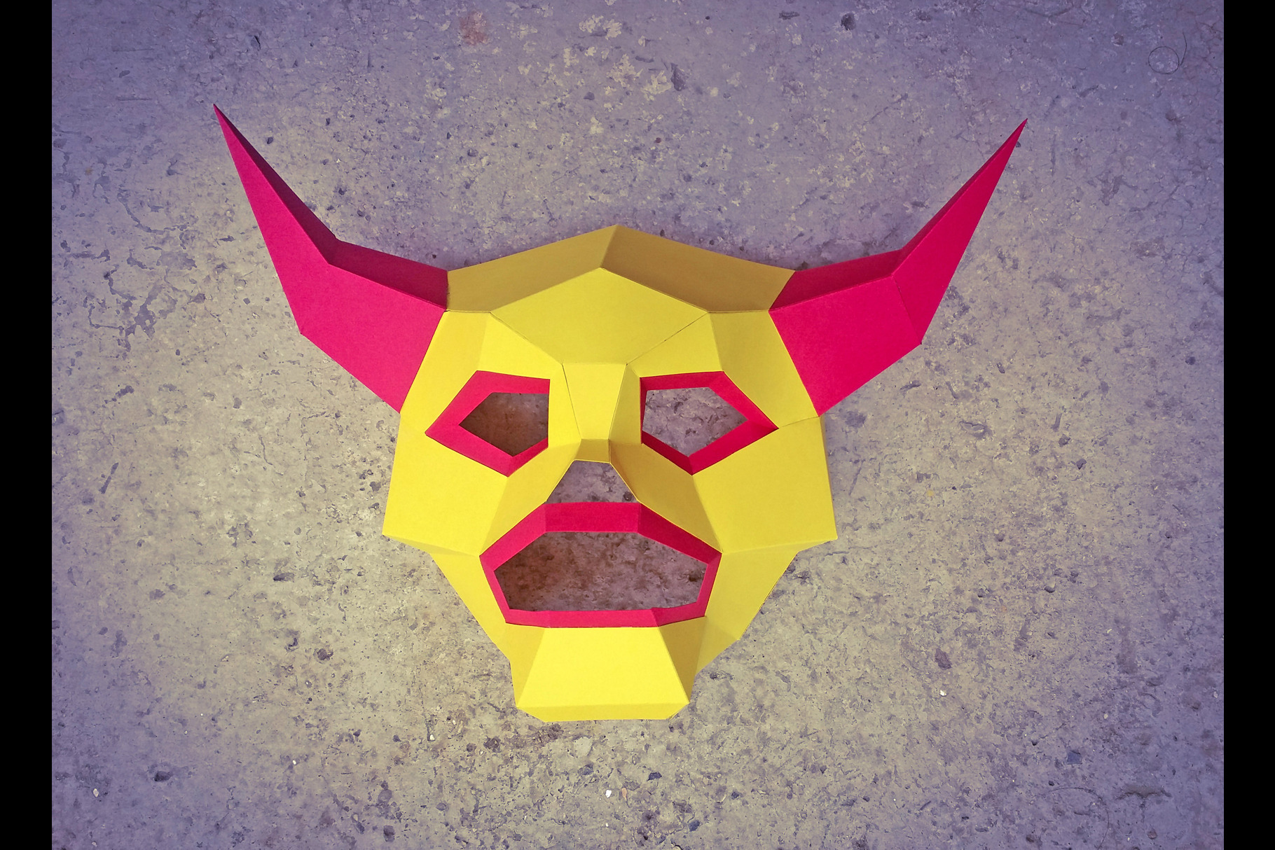 DIY Monster Mask - 3d papercraft, a Templates & Theme by PAPER amaze