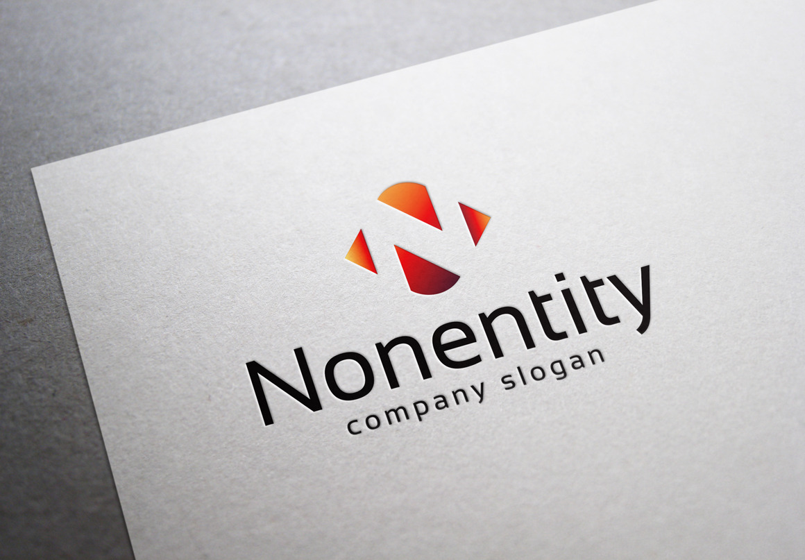 Nonentity Logo, a Branding & Logo Template by EmilGuseinov