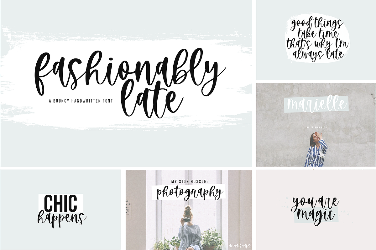 The Trendy Font BUNDLE, a Script Font by KA Designs