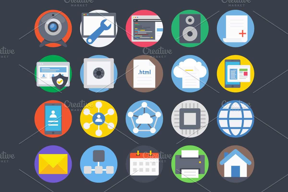 150 Seo and Web Vector Icons, an Icon by Prosymbols | Creative Market