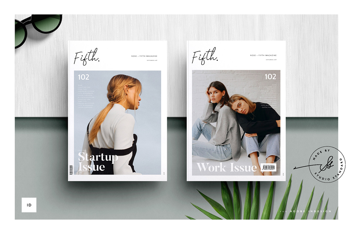 FIFTH Magazine Template, a Magazine Template by Studio Standard