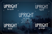 Upright font family, a Sans Serif Font by LTNG STUDIO