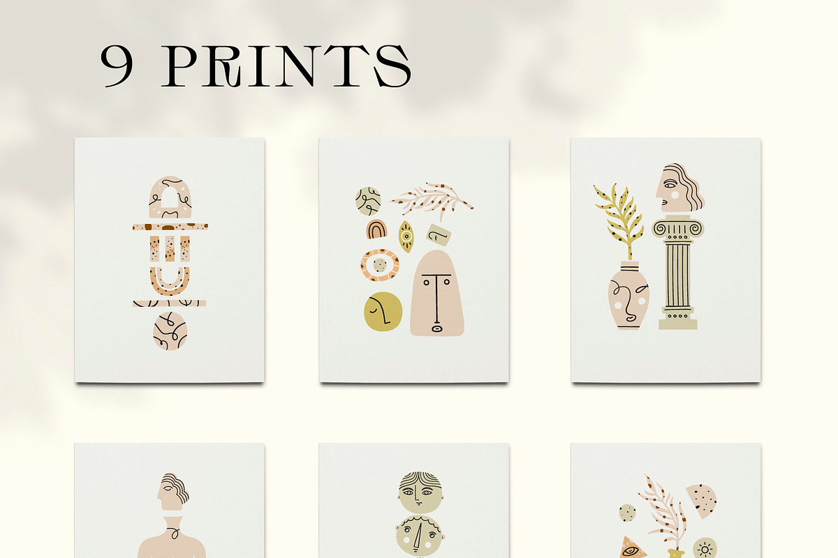 Ceramic — illustration collection, a Decorative Illustration by adwintash