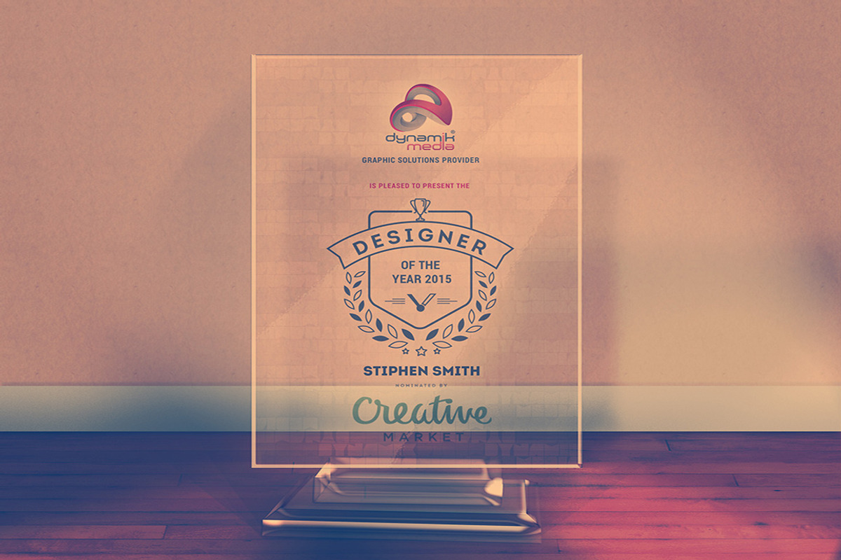 Glass Shield Mockup, a Product Mockup by DynamikMedia