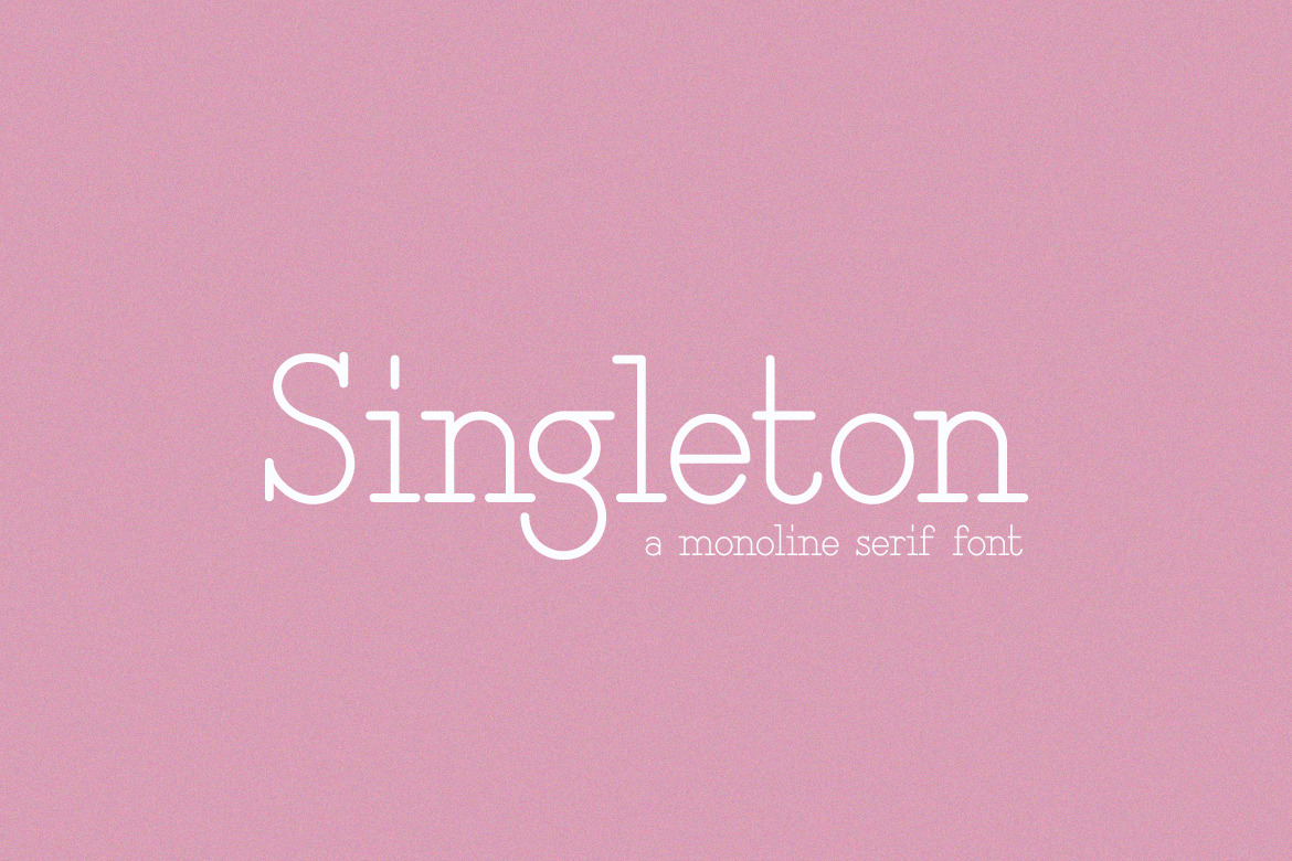 Singleton Font, a Serif Font by Salt & Pepper Designs | Creative Market