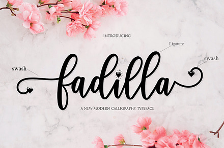 Adaline Script, a Script Font by MrLetters