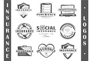 9 Insurance logo templates Vol.3 | Branding & Logo Templates ~ Creative ...