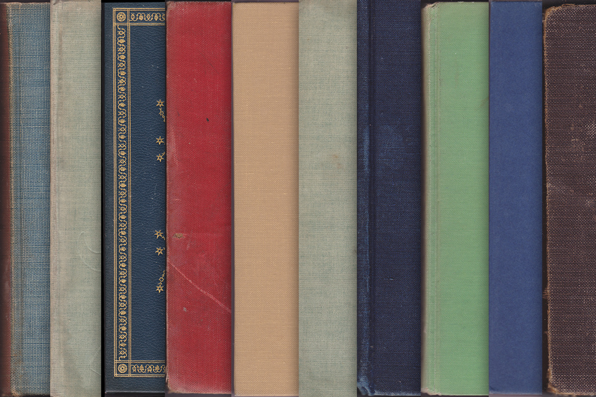 40-Old Cloth Book Covers, a Texture Graphic by Blue Line Design