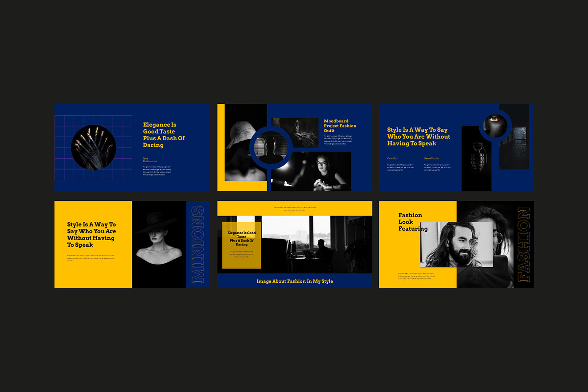 Minion Powerpoint Template, a Presentation Template by Yo Slide