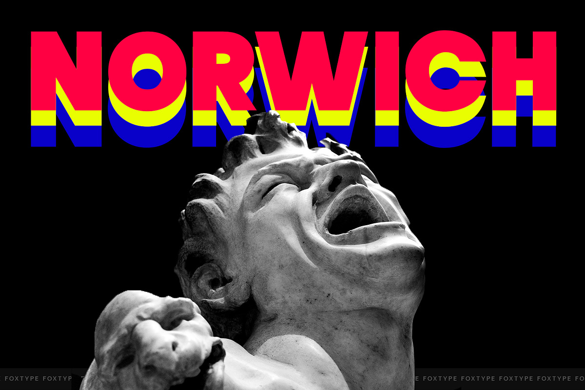 Montero Display Typeface, a Font by Foxtype